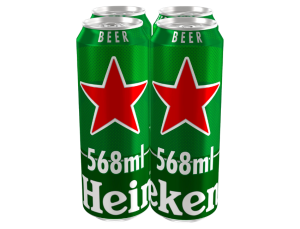 Heineken® Original 4pk x 568ml | United Wines | NI Wholesaler and ...